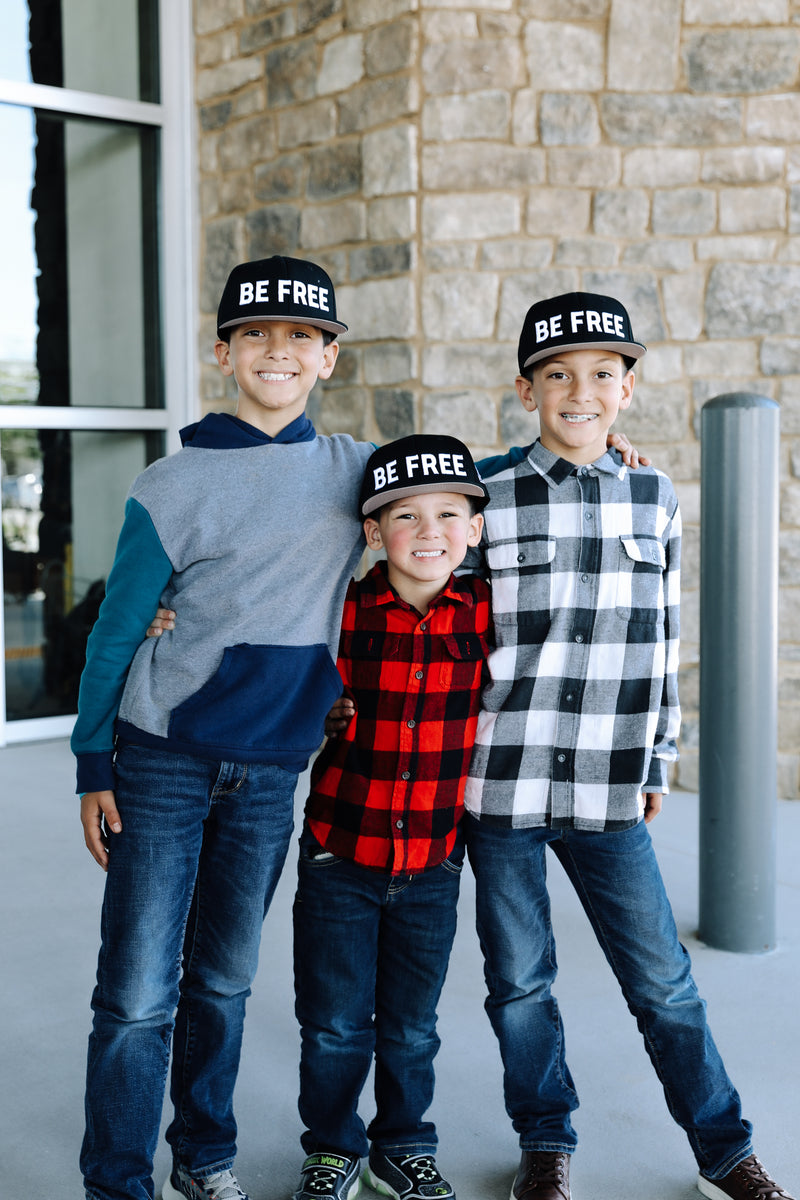 BE FREE Snapback Hat - Kids – COE22